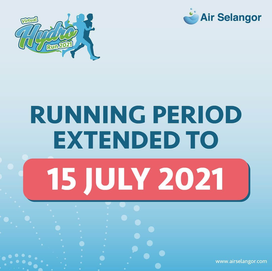 Hydro Run Announcement: Extension Period - Hydro Hub | Air Selangor