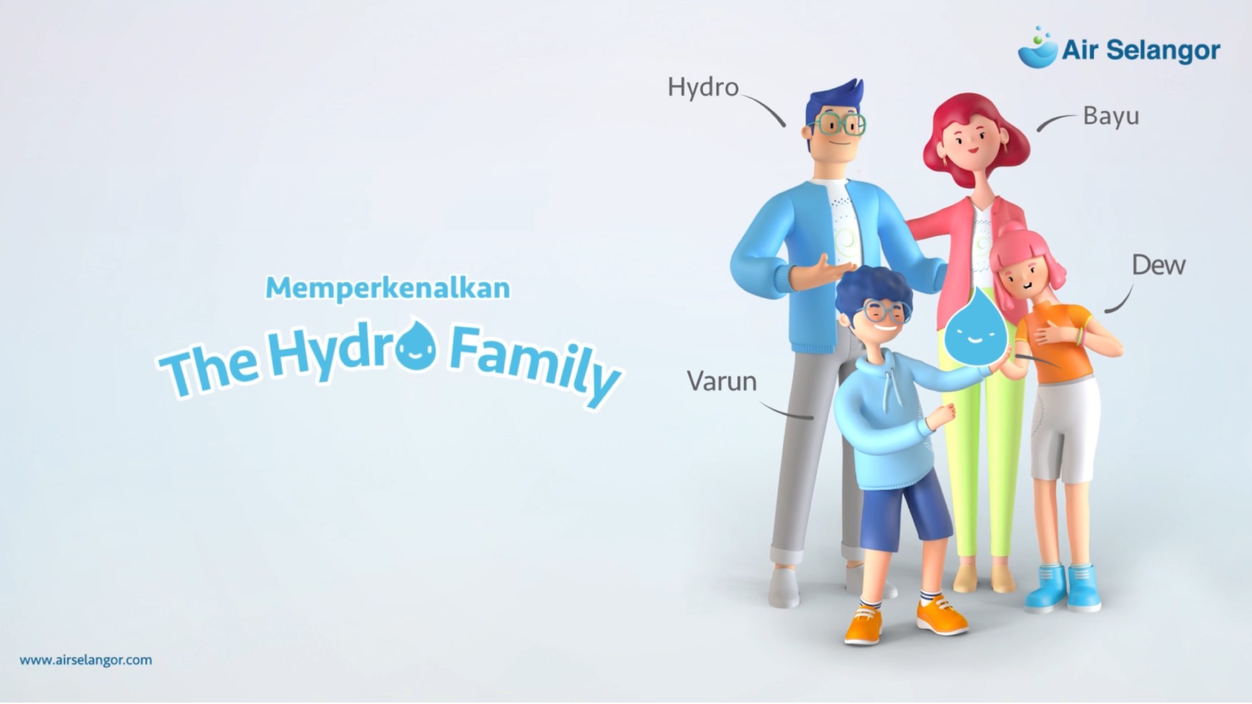 Air Selangor Hydro Family Teaser - Hydro Hub | Air Selangor