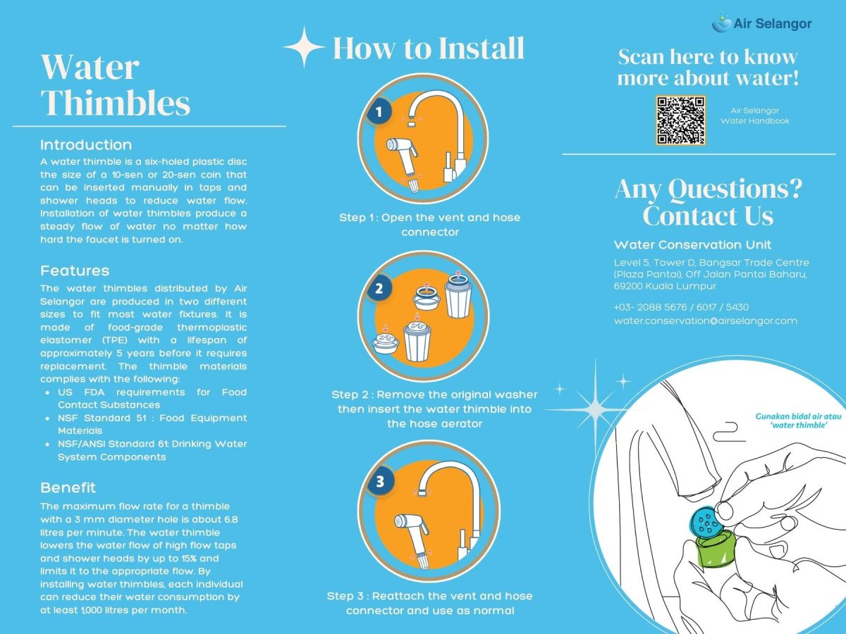 How to Install Water Thimbles - Hydro Hub | Air Selangor