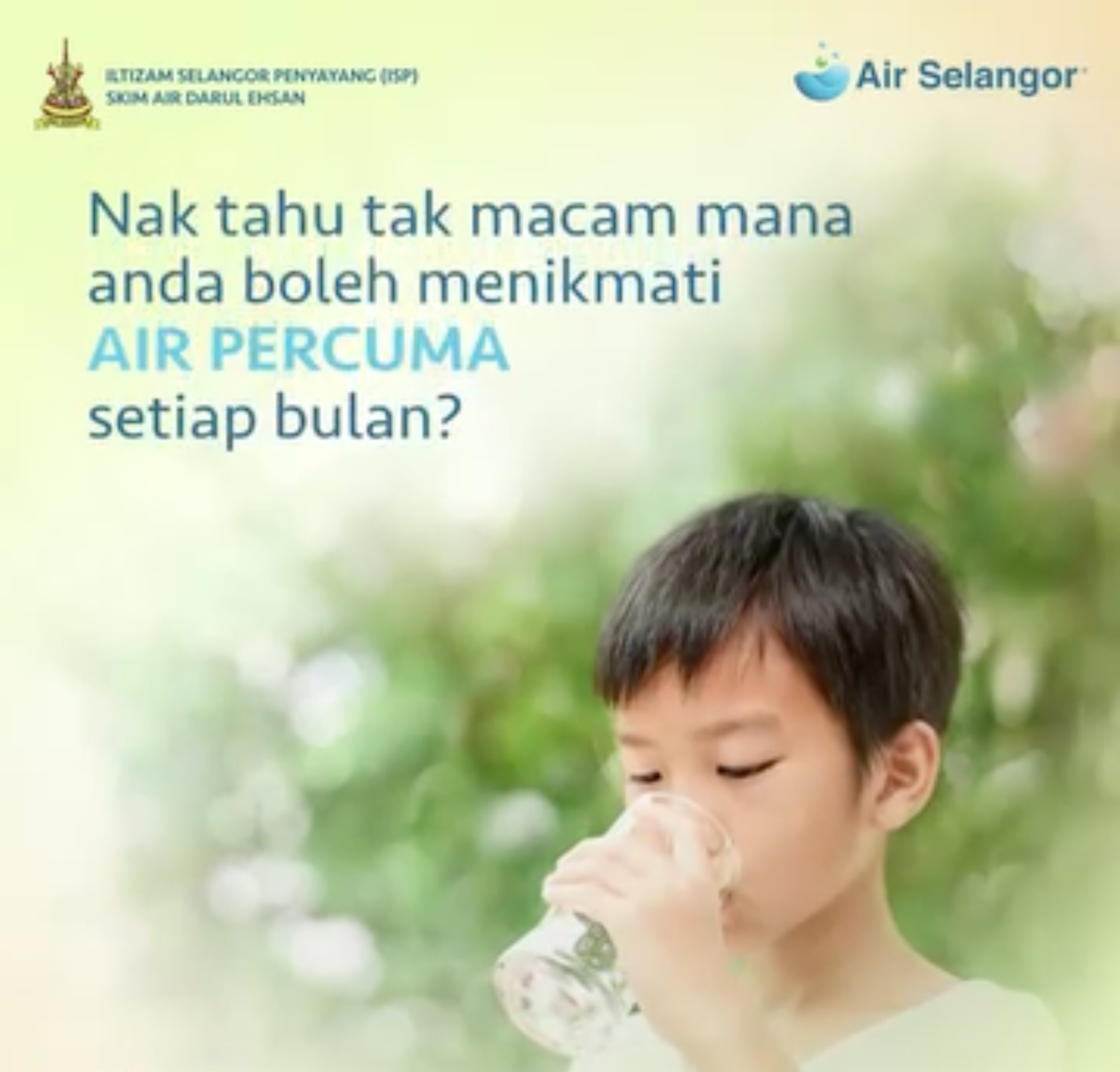 SADE - Free water every month? - Hydro Hub | Air Selangor