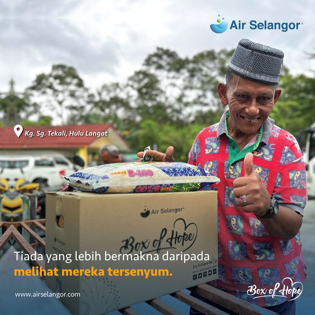 Cara Membuat Sumbangan Box of Hope - Hydro Hub | Air Selangor