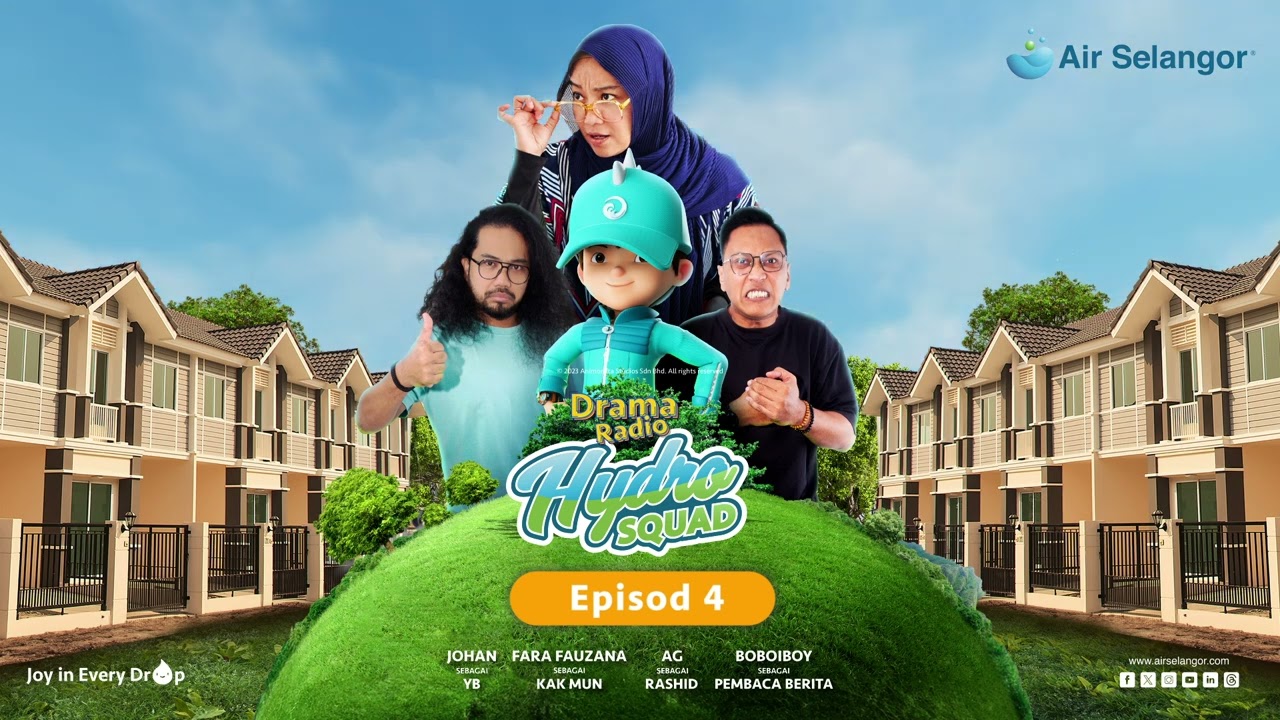 Drama Radio Hydro Squad Episod 4 - Hydro Hub | Air Selangor