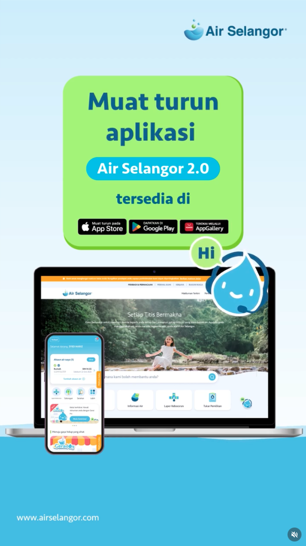 e-Bil - Hydro Hub | Air Selangor